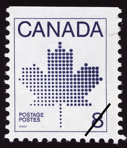 Stampsandcanada - Maple Leaf - 8 cents 1983 - Stamps of Canada - Price ...